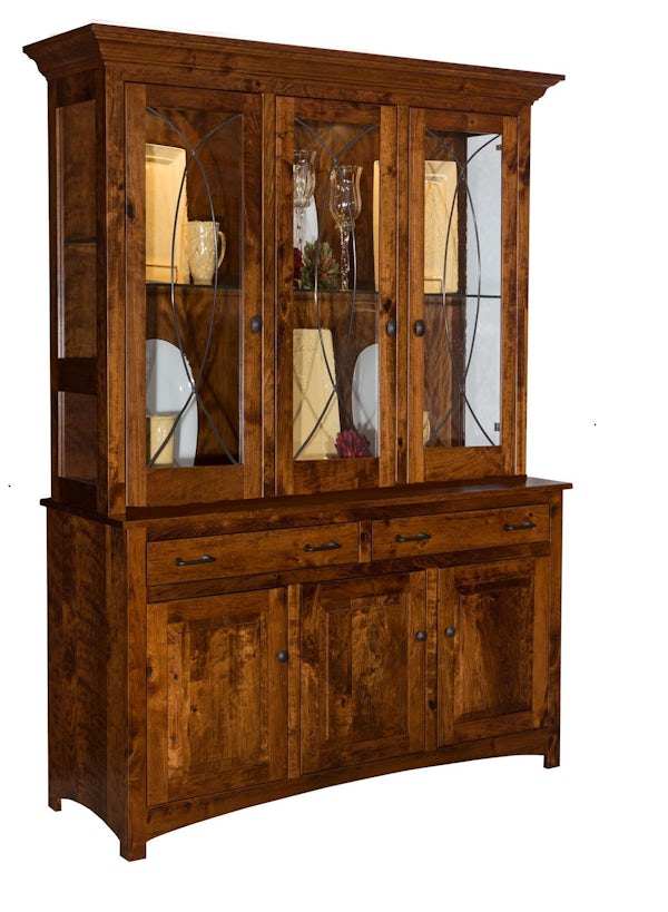 Solid Wood Dining Room Hutches | Amish Made | DutchCrafters