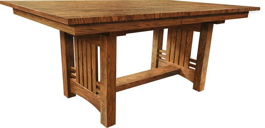 Mission Bungalow Dining Room Table From DutchCrafters Amish Furniture