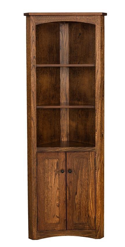 Solid Wood Amish Bookcases - Quality Made | DutchCrafters