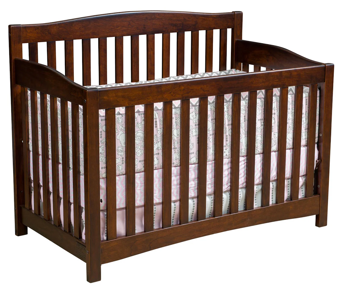 Modelli Convertible Crib from DutchCrafters Amish Furniture