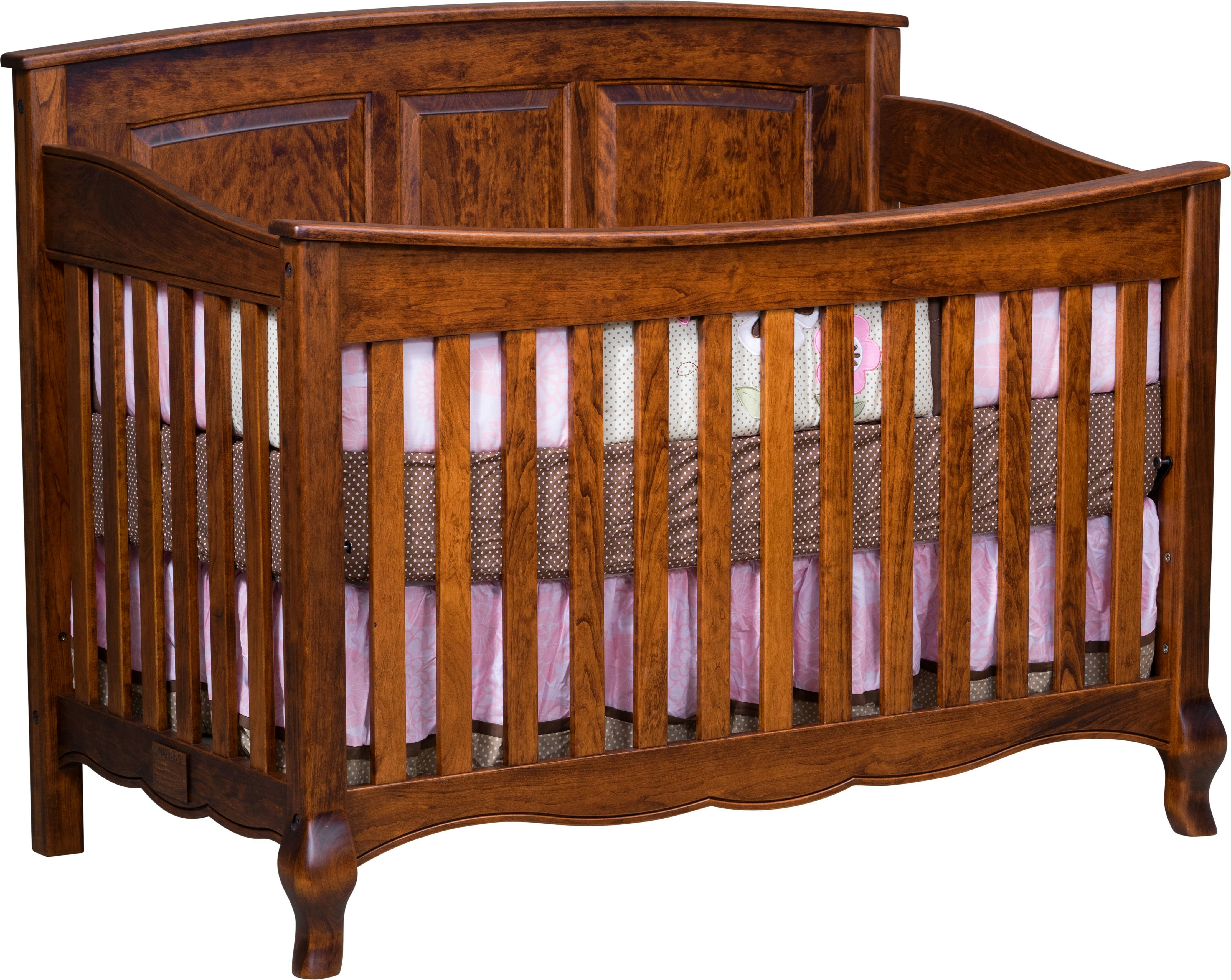West Estates Convertible Crib with Slat Front from DutchCrafters