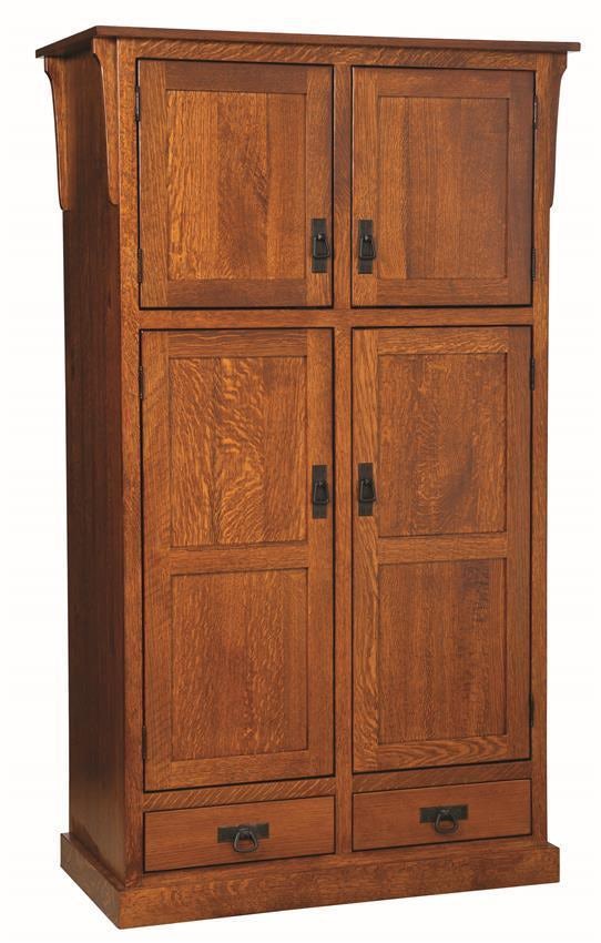Amish Pantry Cabinets & Cupboards | Solid Wood | DutchCrafters