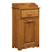 Amish Tilt Out Trash Bins | Solid Wood & Durable |DutchCrafters