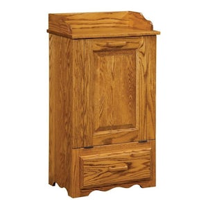 Amish Tilt Out Trash Bins | Solid Wood & Durable |DutchCrafters