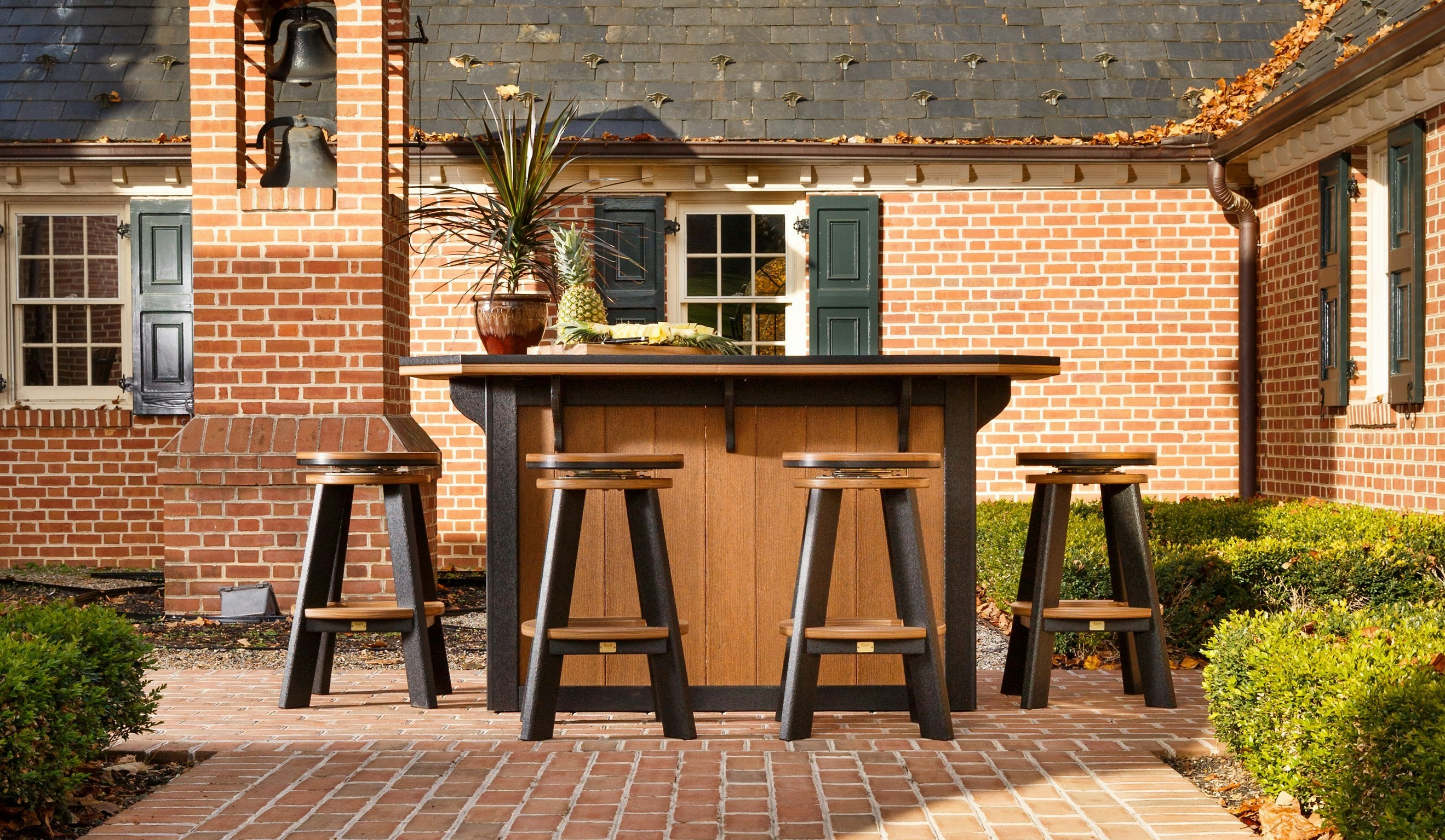 Blaze Poly Bar Table from DutchCrafters Amish Furniture