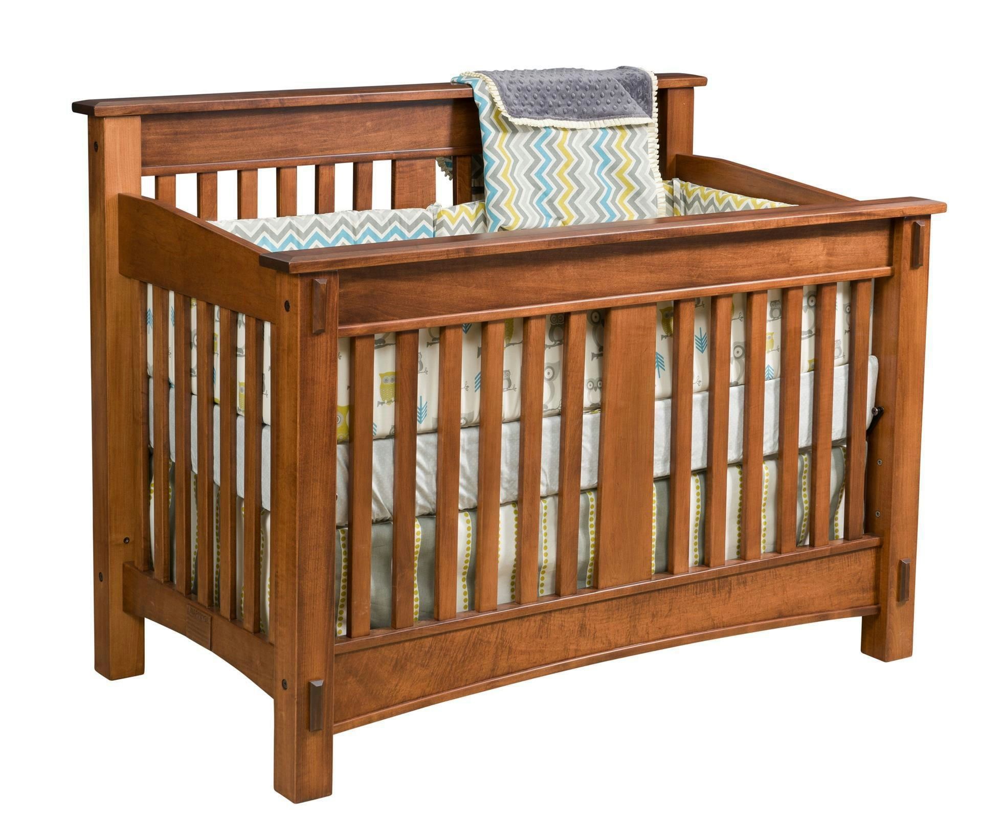 San Marino Convertible Crib from DutchCrafters Amish Furniture