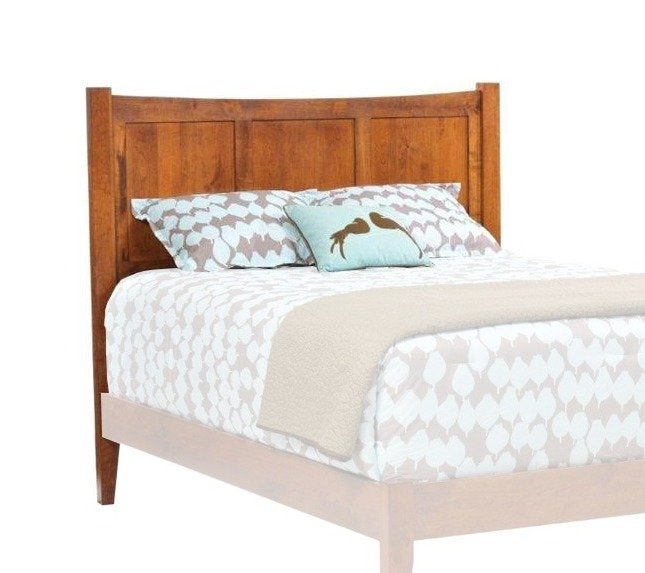 Hardwood Panel Headboard from DutchCrafters Amish Furniture