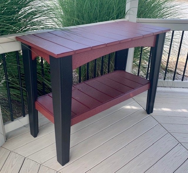 LuxCraft Island Poly Buffet Table from DutchCrafters Amish Furniture