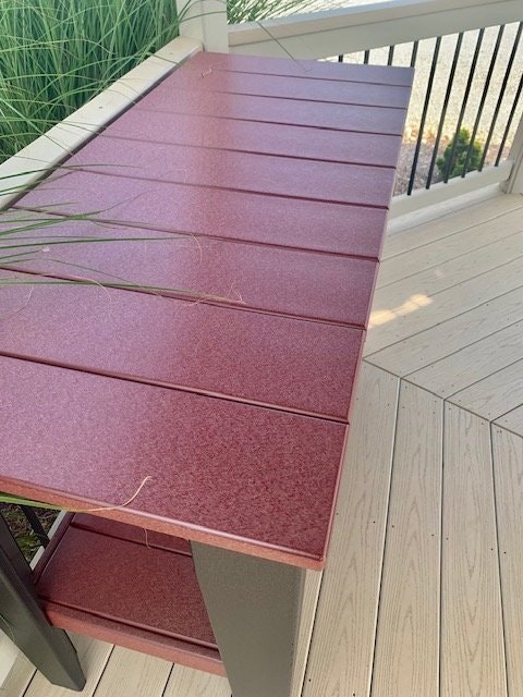 LuxCraft Island Poly Buffet Table from DutchCrafters Amish Furniture