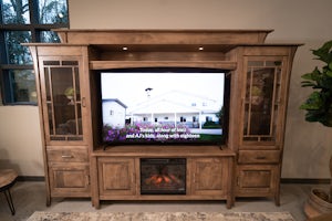Amish Entertainment Centers – Made to Order in USA | DutchCrafters
