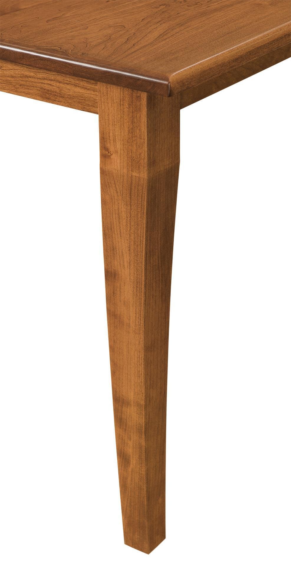 Amherst Large Leg Dining Table from DutchCrafters Amish Furniture