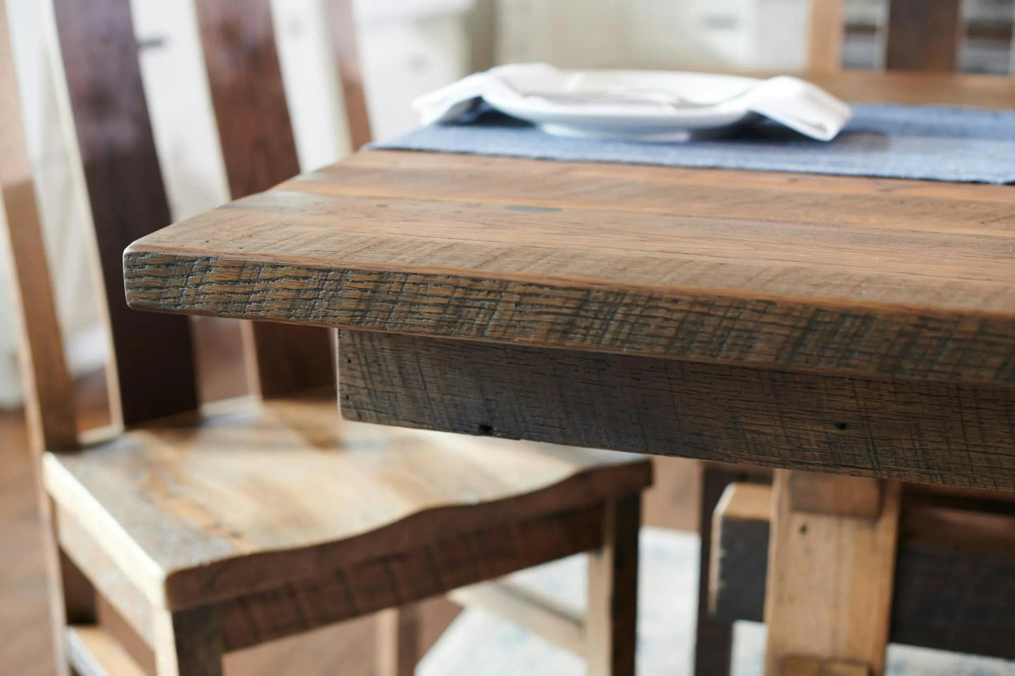 Bristol Barnwood Dining Table from DutchCrafters Amish Furniture