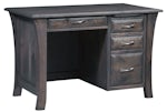 Amish Solid Wood Pedestal Desks for Home or Office | DutchCrafters