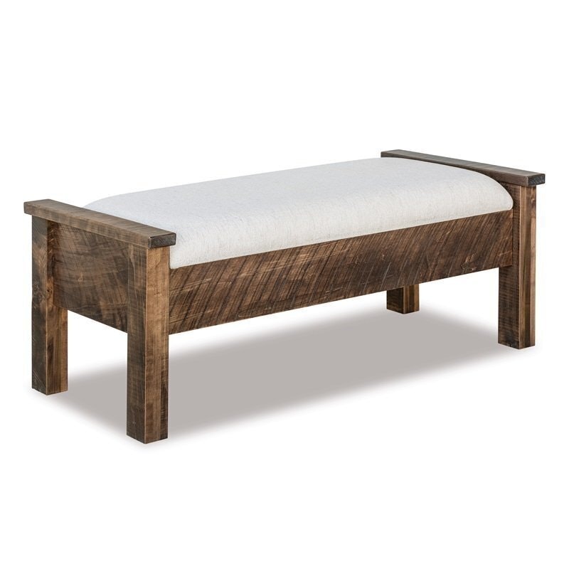 Amish Bedroom Storage Bench from DutchCrafters Furniture