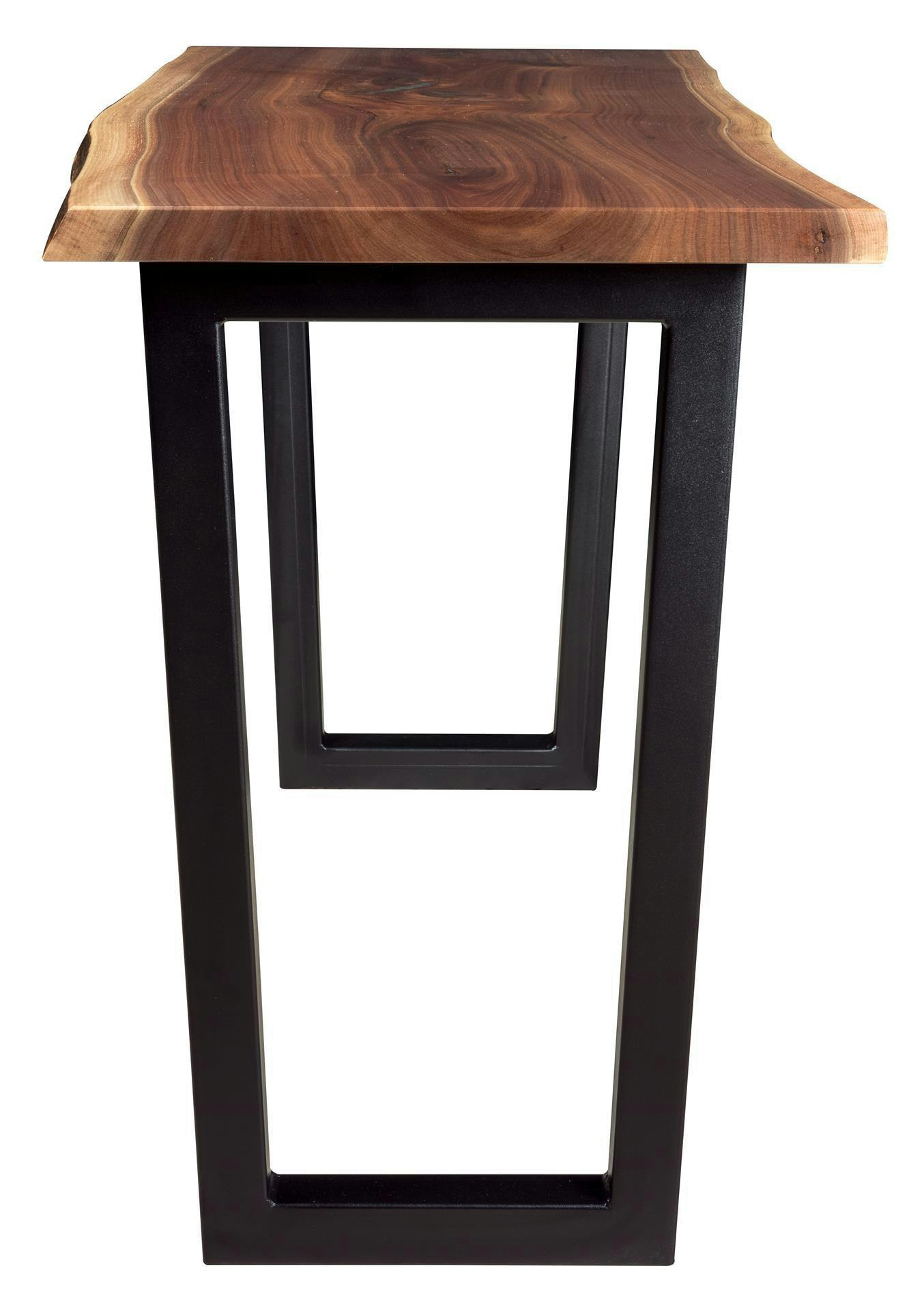 Rustic Walnut Live Edge Writing Desk by DutchCrafters