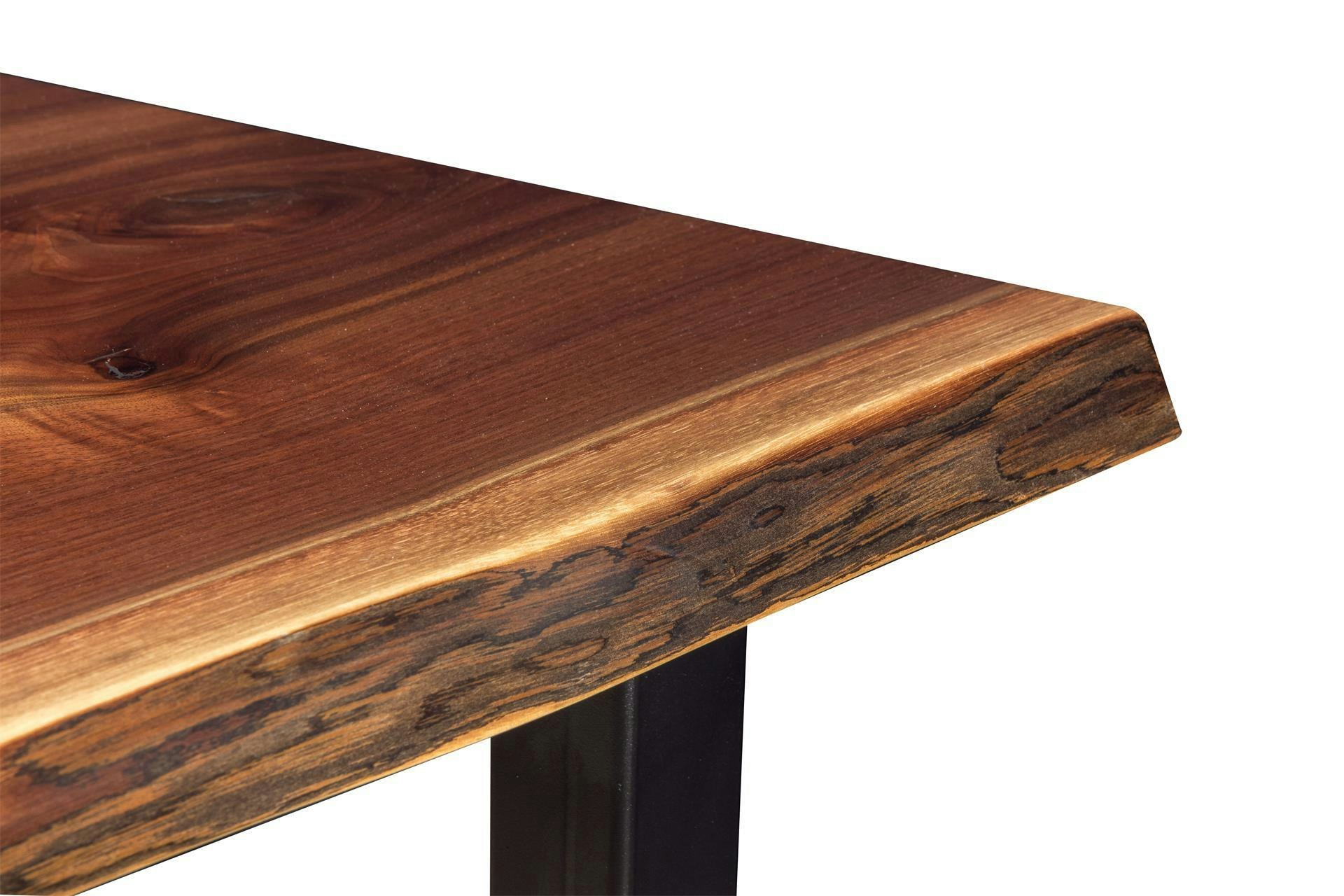 Rustic Walnut Live Edge Writing Desk by DutchCrafters