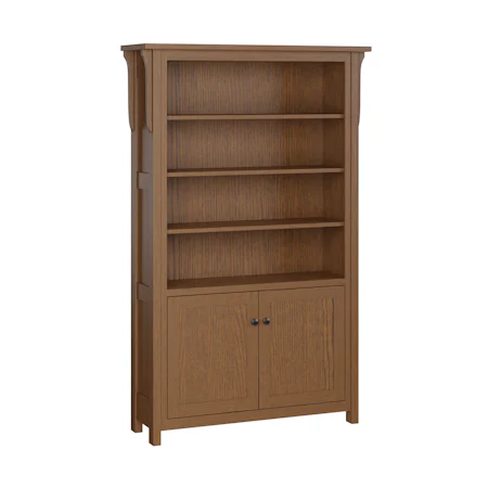 Solid Wood Amish Bookcases - Quality Made | DutchCrafters