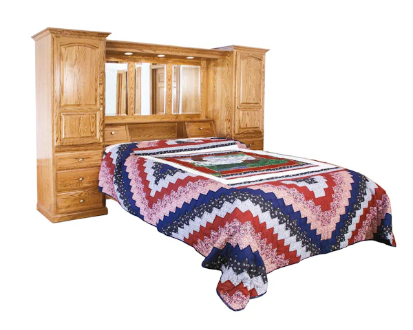 Custom Amish Storage Beds with Built-In Drawers | DutchCrafters