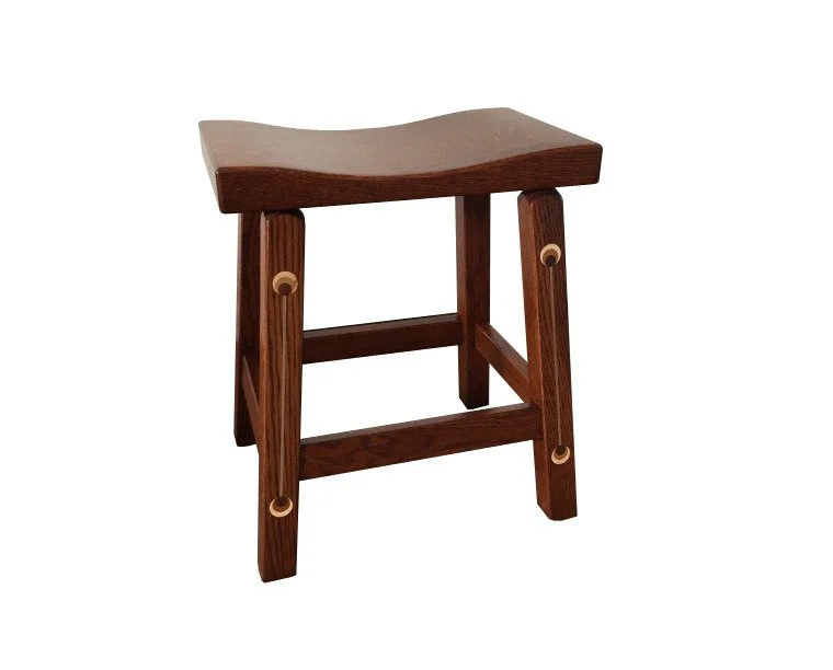 Renwick Bar Stool from DutchCrafters Amish Furniture