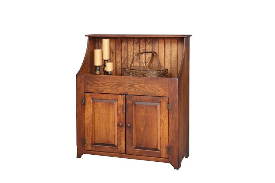 Honey Brook Hi Back Dry Sink from DutchCrafters Amish Furniture