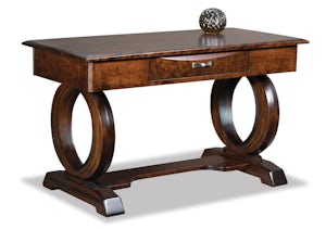Quality Amish Solid Wood Writing Desk by DutchCrafters Amish Furniture