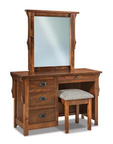 Amish Bedroom Vanities and Dressing Tables from DutchCrafters Amish