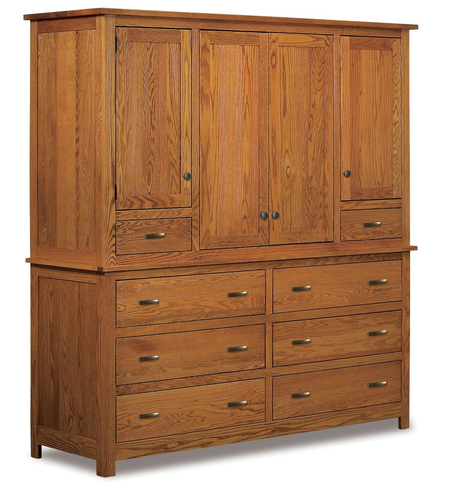 Custom Flush Mission Mule Chest from DutchCrafters Amish Furniture