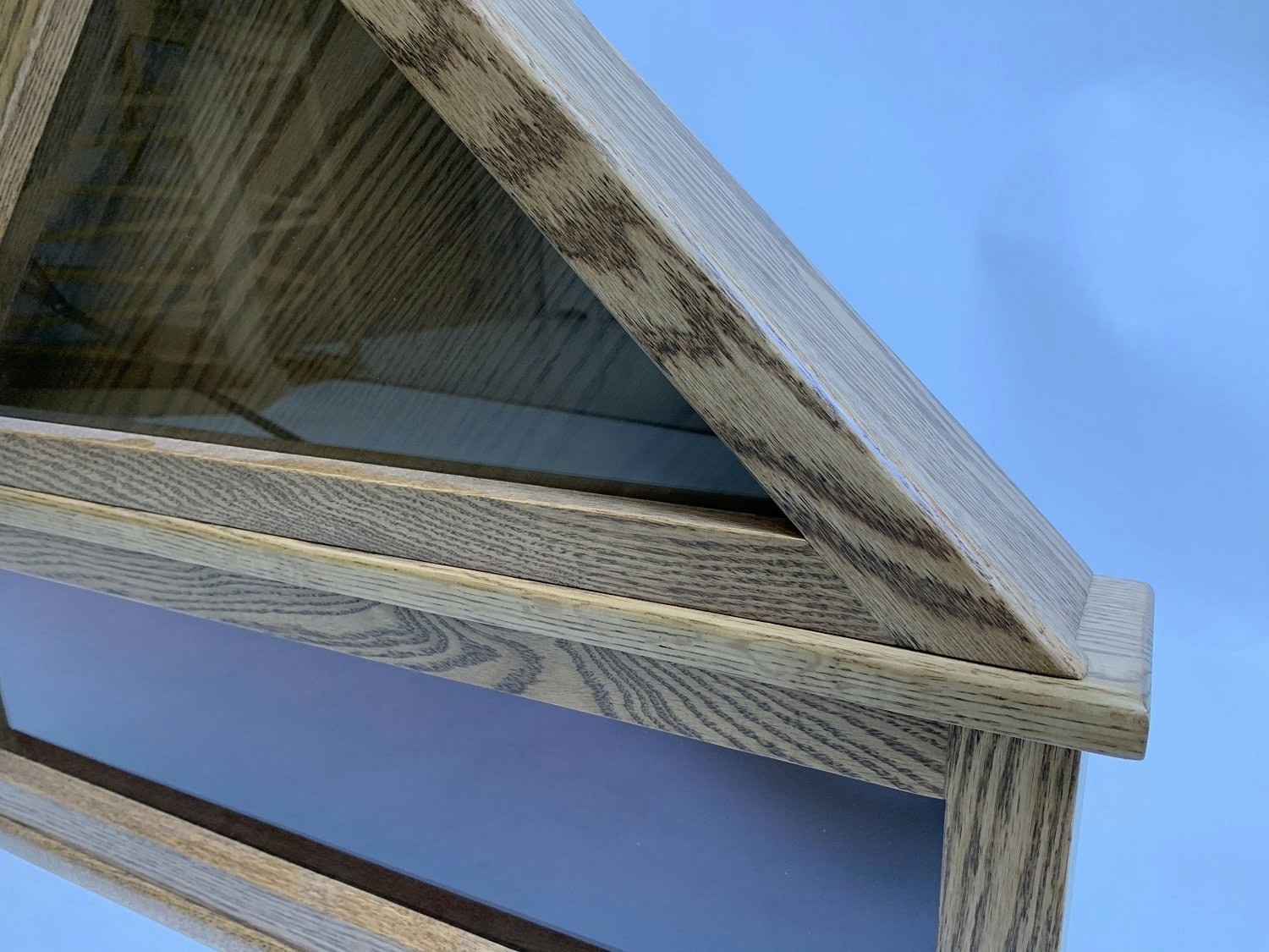 Hardwood Deluxe Flag Display From DutchCrafters