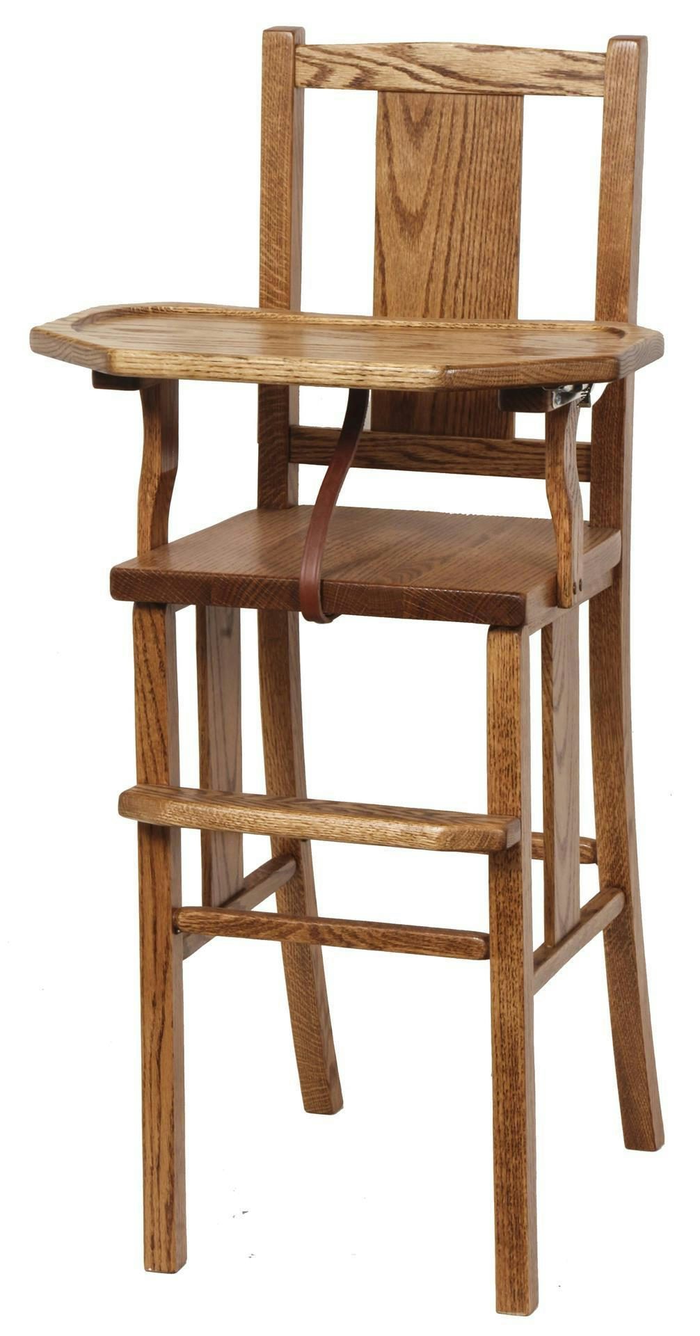 Baywood High Chair with Slide Tray from DutchCrafters Amish Furniture