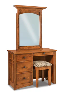 Amish Bedroom Vanities and Dressing Tables from DutchCrafters Amish