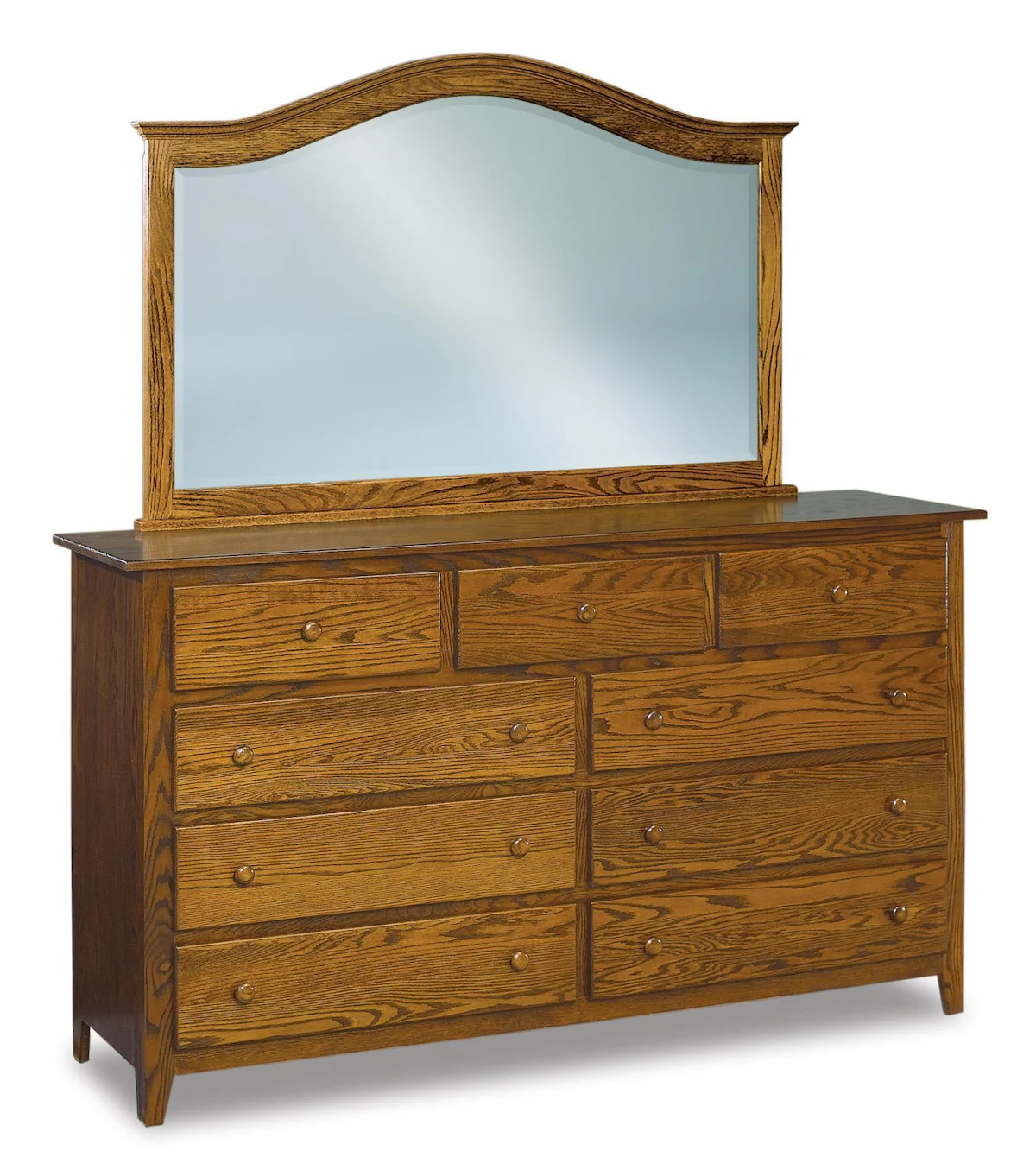 Shaker 72" Dresser | Solid Wood | DutchCrafters Amish Furniture