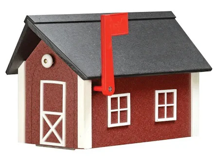 Amish-made Poly or Wood Mailbox | Long Lasting | DutchCrafters