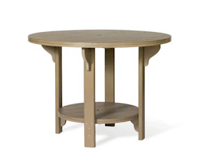 Amish Made Outdoor Wood and Poly Pub Tables from DutchCrafters Amish