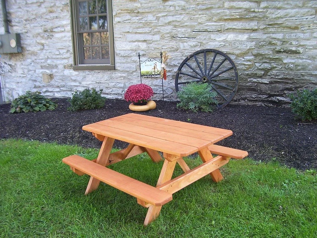 Pine Kids Wooden Table