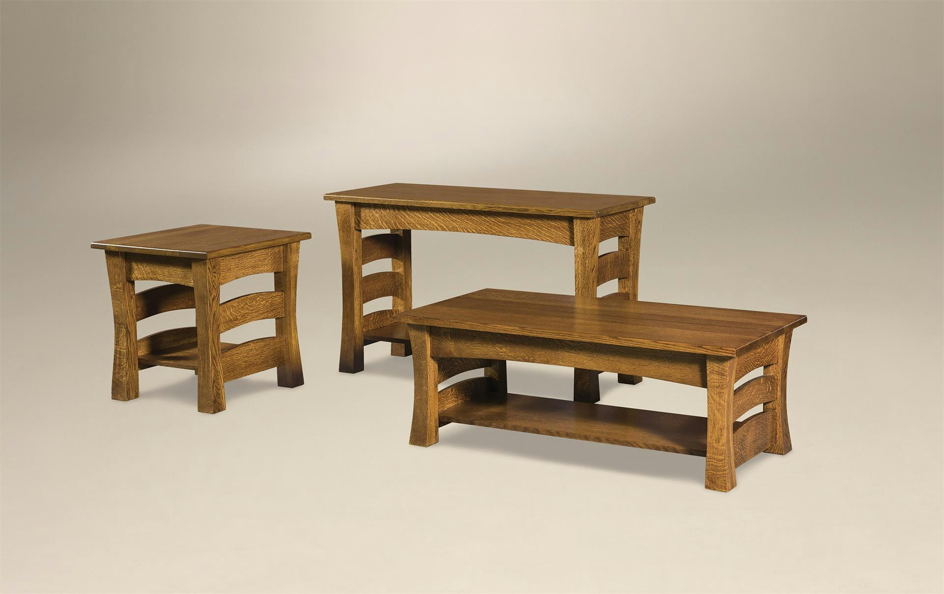 Stylish Solid Wood End Table | Amish Made | DutchCrafters