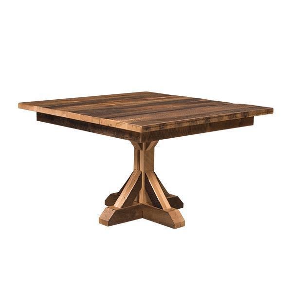 Norwich Reclaimed Barn Wood Dining Table from DutchCrafters Amish
