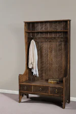 Amish Made Wood Hall Trees from DutchCrafters