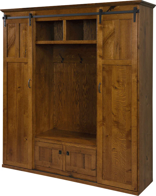Amish Hall Trees | Solid Wood Entryway Storage