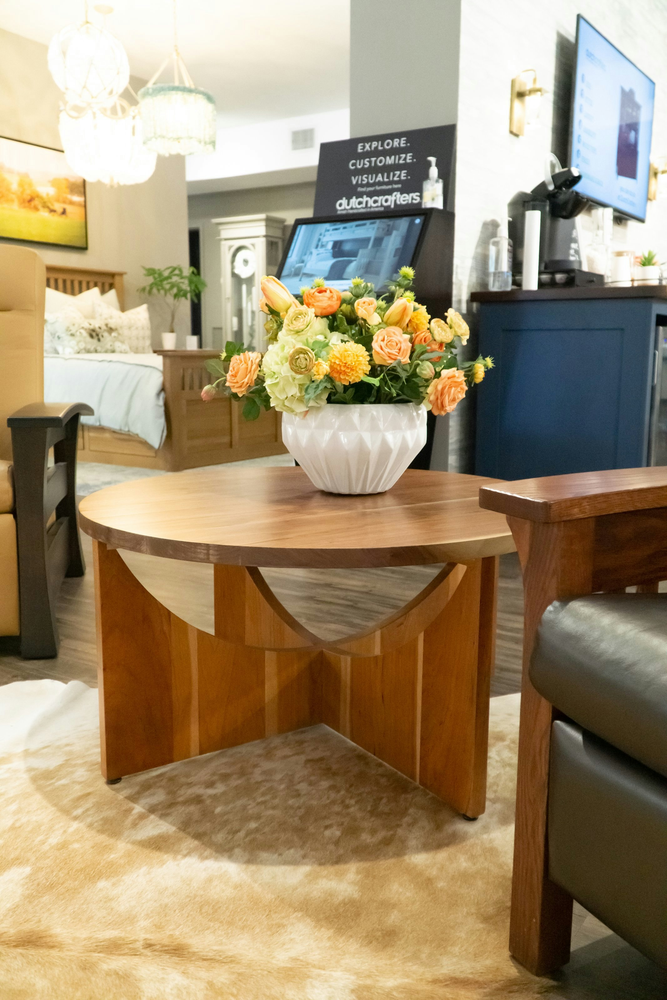 Coventry Round Coffee Table From DutchCrafters