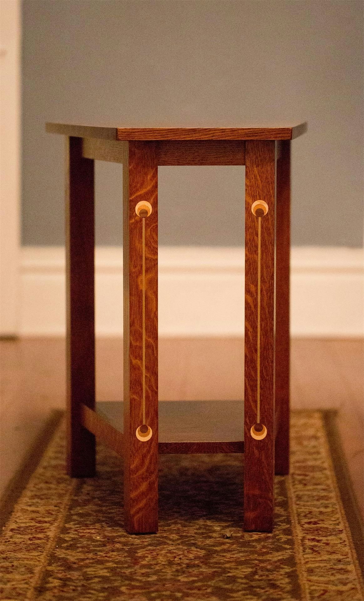Westerly Wedge End Table from DutchCrafters Amish Furniture