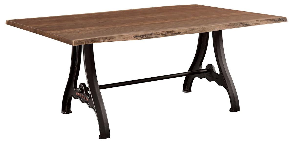 Ironside Trestle Dining Table From DutchCrafters Amish Furniture