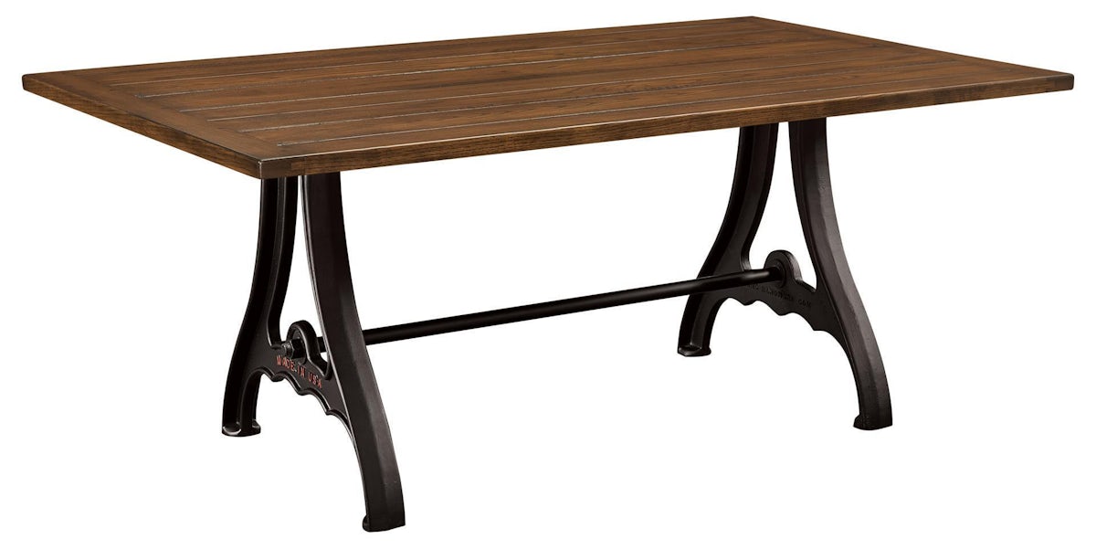 Ironside Trestle Dining Table From DutchCrafters Amish Furniture