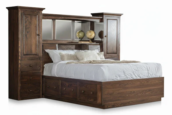 Custom Amish Storage Beds with Built-In Drawers | DutchCrafters