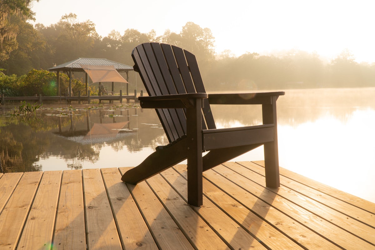 Berlin Gardens Comfo-Back Poly Adirondack Chair from DutchCrafters