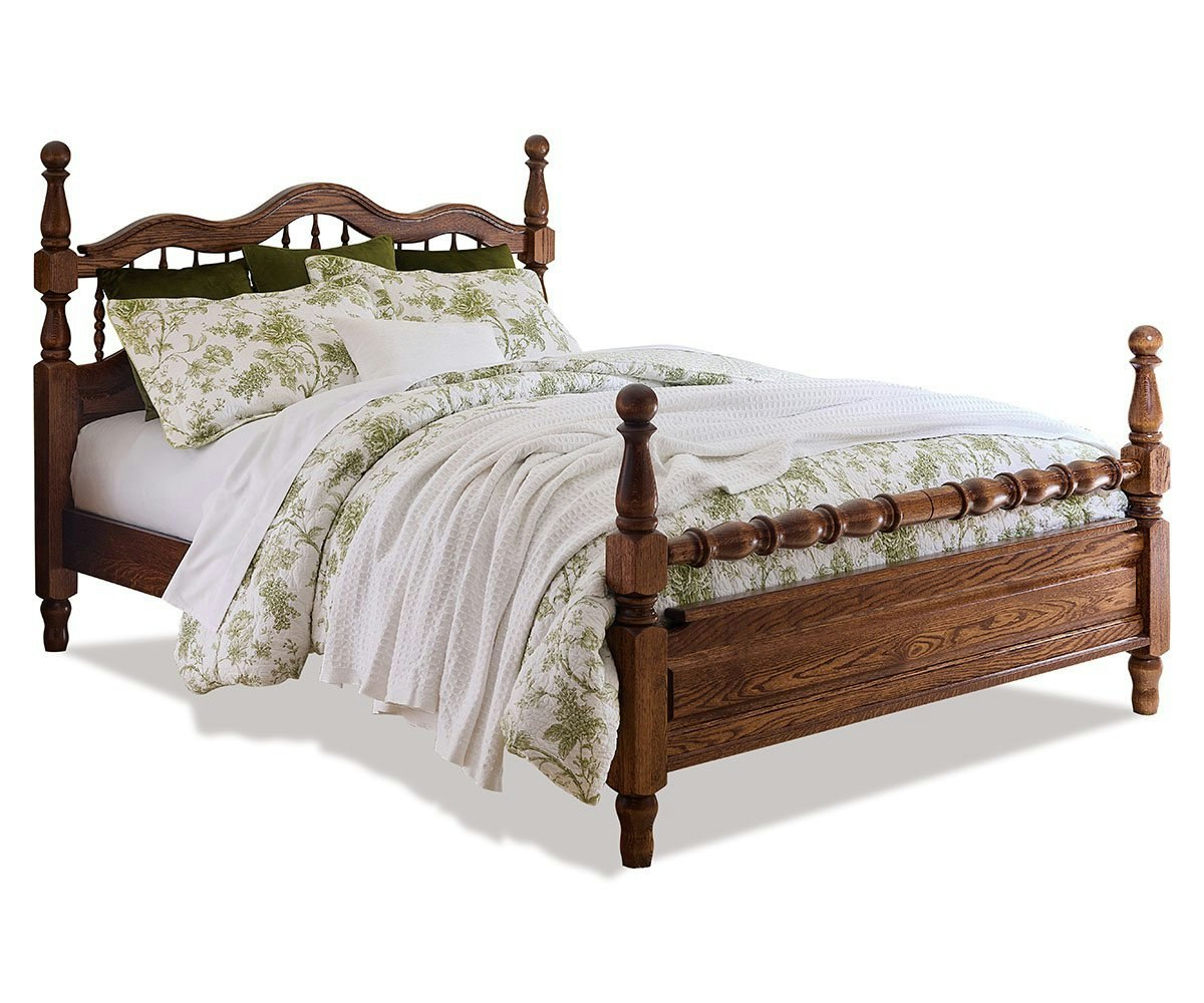 Heritage Spindle Post Bed from DutchCrafters Amish Furniture