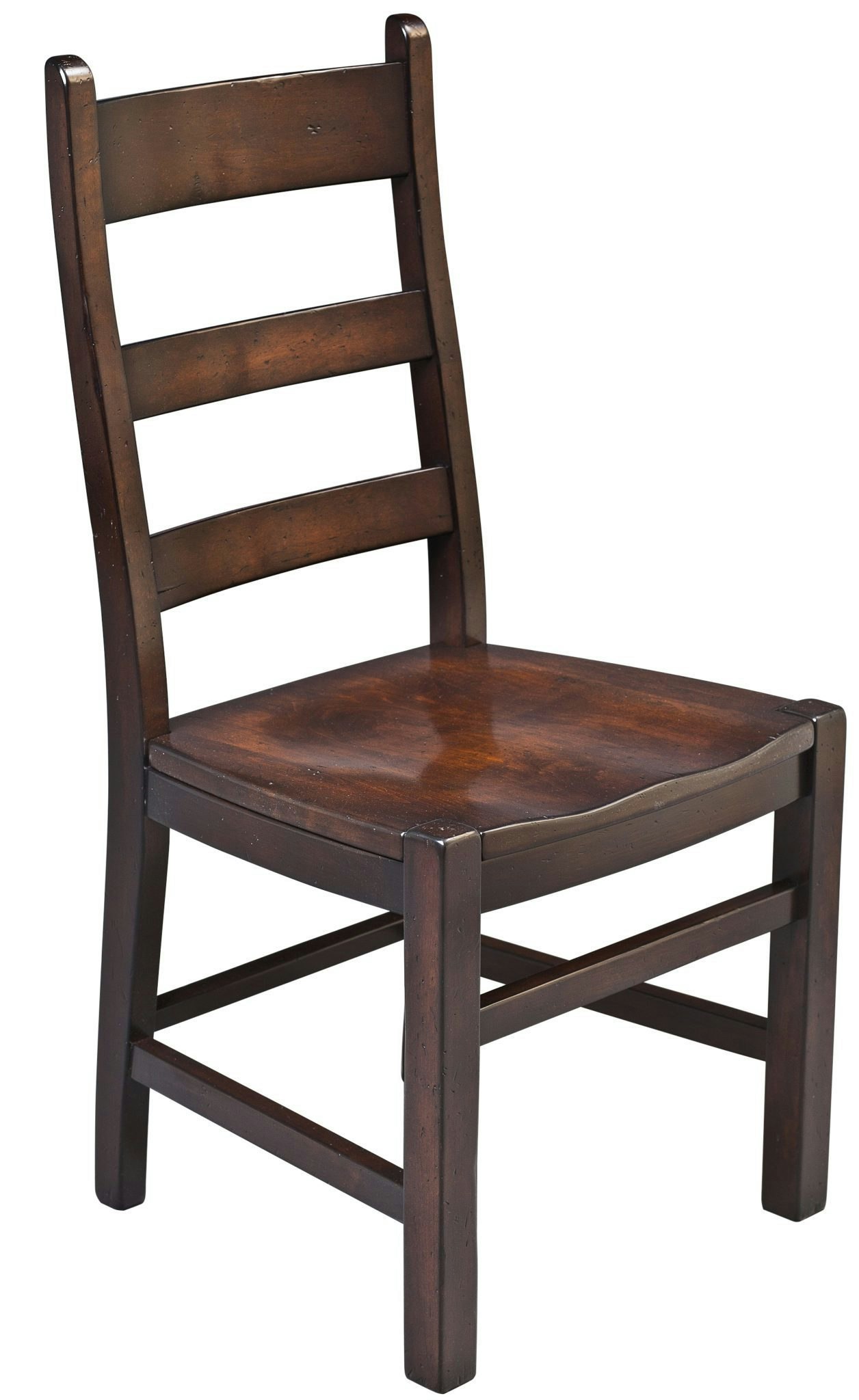 Amish Modern Farmhouse Ladder Back Dining Chair from DutchCrafters