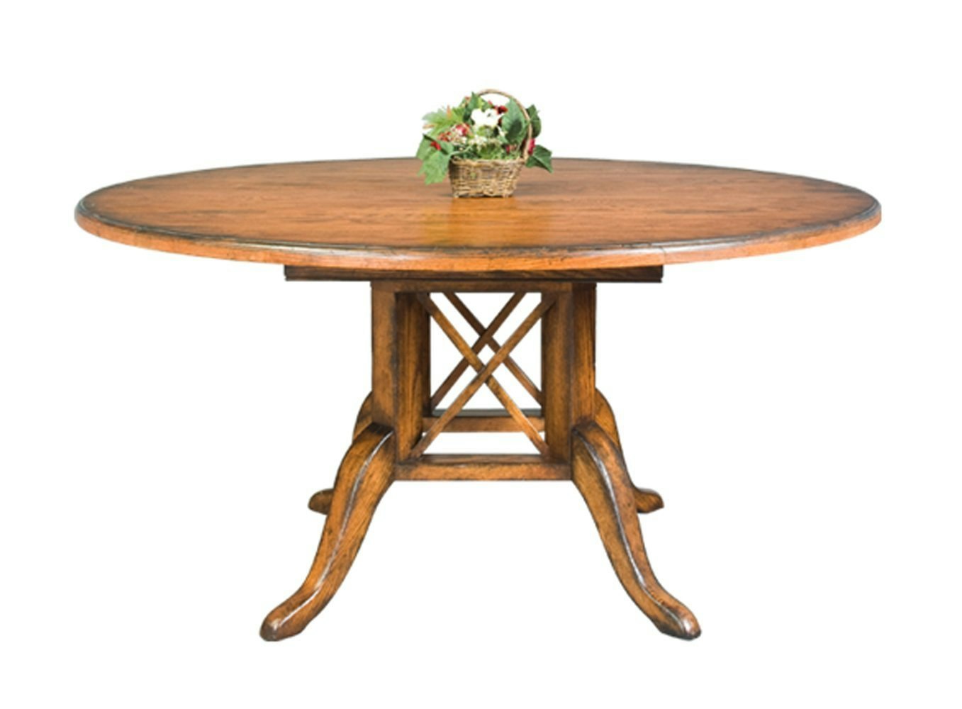 Canton Pedestal Dining Table from DutchCrafters Amish Furniture