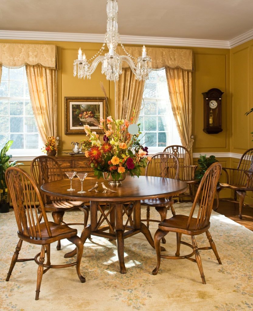 Canton Pedestal Dining Table from DutchCrafters Amish Furniture