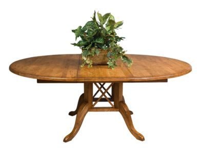 Canton Pedestal Dining Table from DutchCrafters Amish Furniture