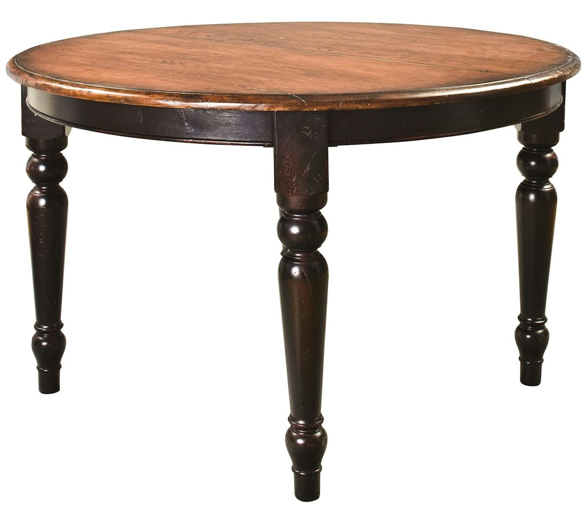 Amish Round Extension Dining Table - Solid Hardwood | Dutchcrafters